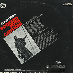Calvin Keys / Proceed With Caution(LP) / Black Jazz 1974 USオリジナル | EX ...