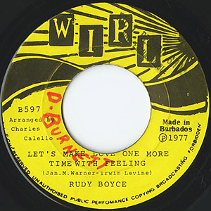 Ruby Boyce / Stay In Lane/Let's Make Love One More(7inch) / WIRL 1977 ...