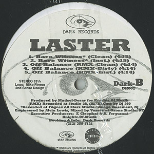 Laster / Searchin 4 Meaning (12inch) / Dark 1998 USオリジナル盤 S/S ...