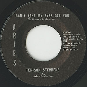 Tenison Stephens / Where Would You Be/Can't Take My Eyes Off You(7inch ...