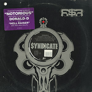 Donald-D / Notorious/Hell Raiser(12inch) / Syndicate 1990 USオリジナル盤 EX ...
