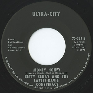 Betty Renay & The Laster-Davis Conspiracy / You're The One For Me ...