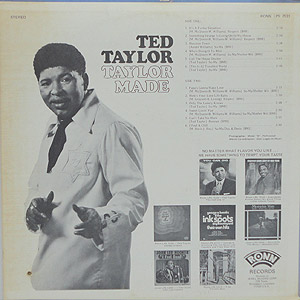 Ted Taylor / Taylor Made(LP) / Ronn 1973 | VG+/EX- | | Groovenut ...