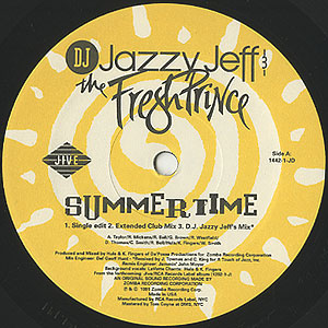 D.J. Jazzy Jeff & The Fresh Prince / Summertime(12inch) / Jive 1991 US ...