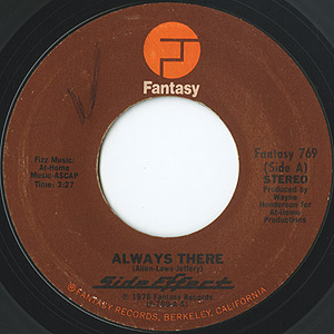 Side Effect / Always There/Be Bop Rock(7inch) / Fantasy 1976 USオリジナル EX ...