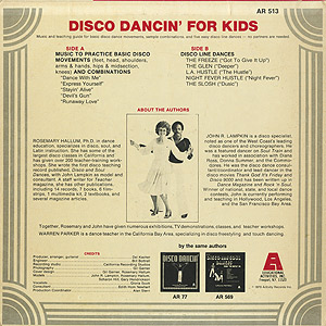 Rosemary Hallum & John R. Lampkin / Disco Dancin' For Kids(LP ...