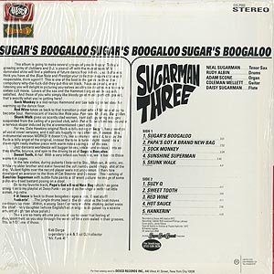 Sugarman Three / Sugar's Boogaloo (LP) / Desco 1998 USオリジナル盤 EX/EX ...