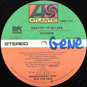 Change / Miracles(Promo12) / Atlantic 1981 USオリジナル | EX | Groovenut ...