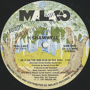 Shamwell / Do It On The One (Fun In The Sun)(12inch) / Malaco 1981 US ...