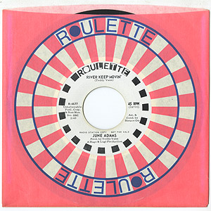 June Adams / Rive Keep Movin'(Promo7inch) / Roulette 1966 USオリジナル盤 EX ...