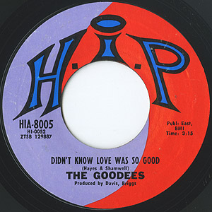 Goodees / Didn't Know Love Was So Good/Condition Red(7inch) / Hip 1973 ...