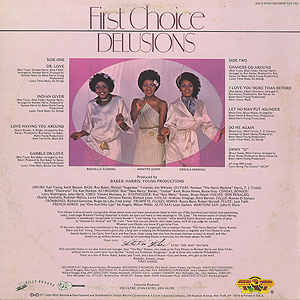 First Choice / Delusions(LP) / Gold Mind 1977 USオリジナル盤 EX-/EX ...