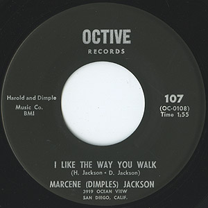 Marcene Dimples Jackson / Can't Get Away From The Blues (7inch ...