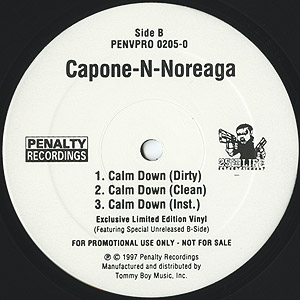 Capone-N-Noreaga / Capone Bone/Calm Down(Promo12) / Penalty 1997 US ...