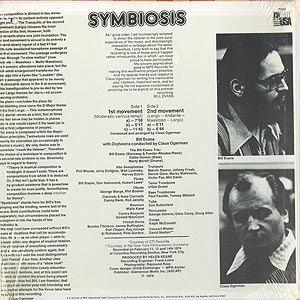 Bill Evans with Orchestra / Symbiosis(LP) / Pausa 1974 USオリジナル盤 EX-/EX ph | Groovenut Records ...