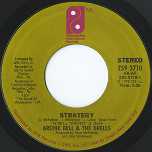 Archie Bell & The Drells / Strategy(12) / Philadelphia International ...