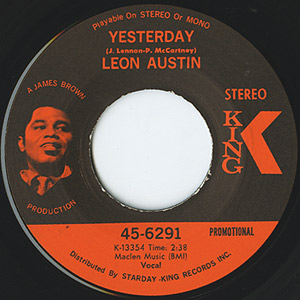 Leon Austin / Steal Away(7) / King USオリジナル | EX | Groovenut Records ...