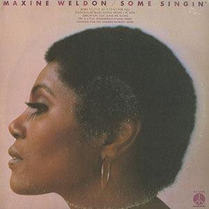 Maxine Weldon / Some Singin'(LP) / Monument 1974 USオリジナル盤 EX-/VG+ ...